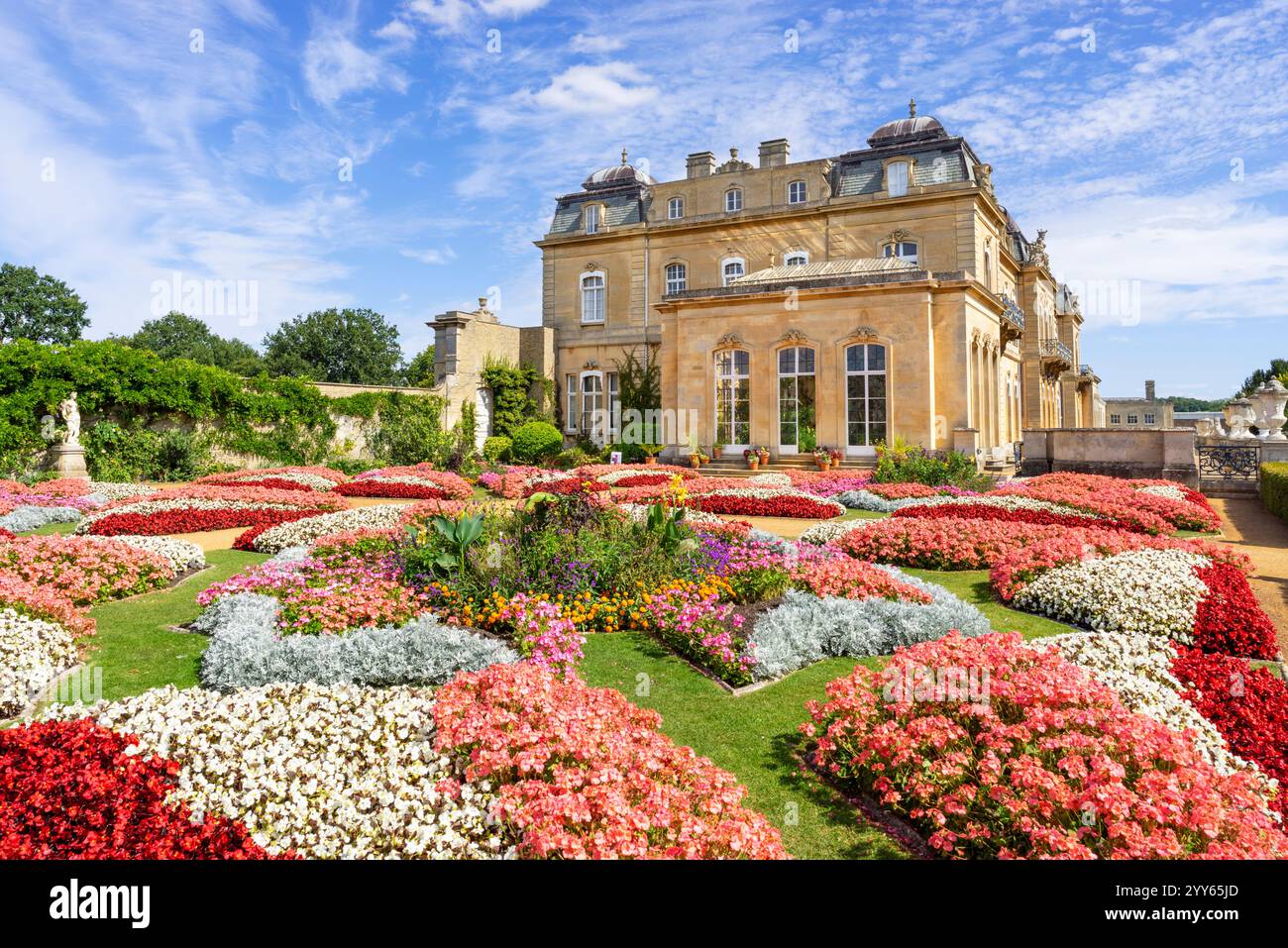 Wrest Park Bedfordshire Formal gardens outside of the grade 1 listed ...
