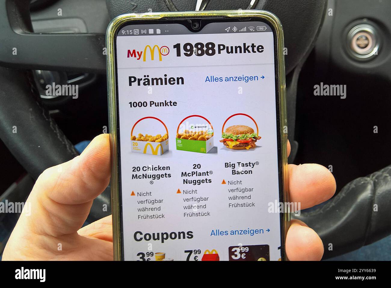 McDonalds Fastfood-Restaurant. Im September 2021 startete McDonald in ...