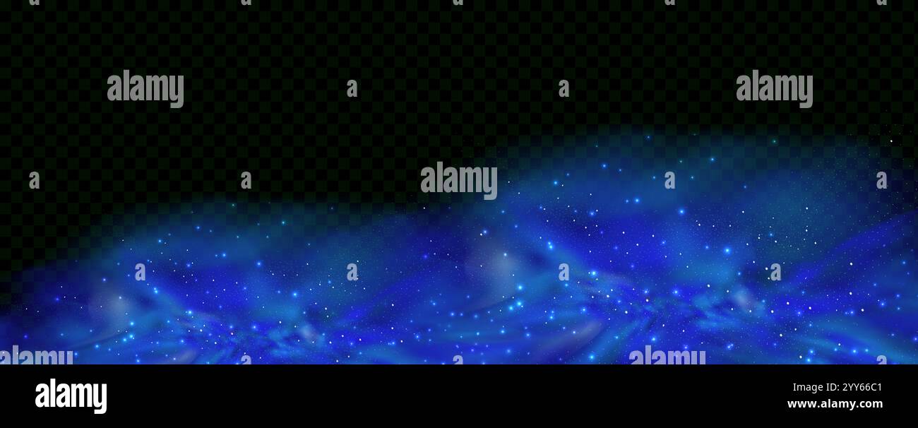 Starry neon magic dust.Realistic texture of fantastic smoke background ...