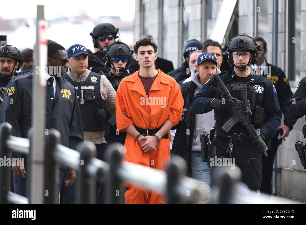 Luigi Mangione, a suspect in the fatal shooting of UnitedHealthcare CEO Brian Thompson, is ...