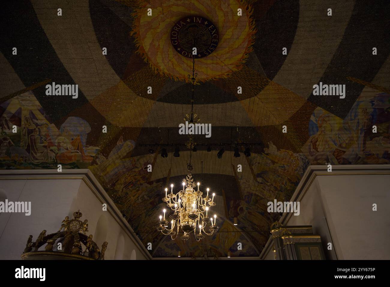 Oslo cathedral interior hi-res stock photography and images - Alamy