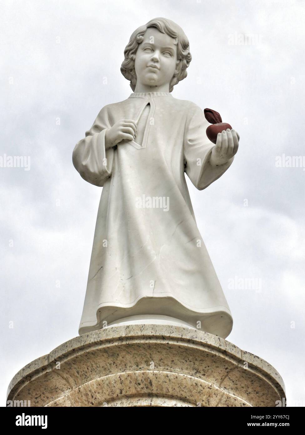 Alabama Shrine of the Most Blessed Sacrament Jesus Statue Stock Photo ...