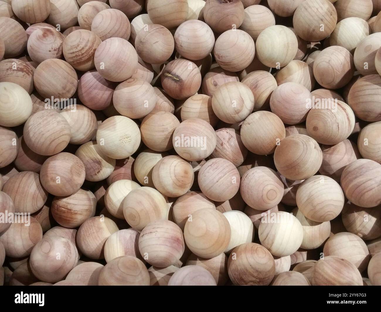 Cedar Wood Drawer Balls Moth Repellant Stock Photo - Alamy