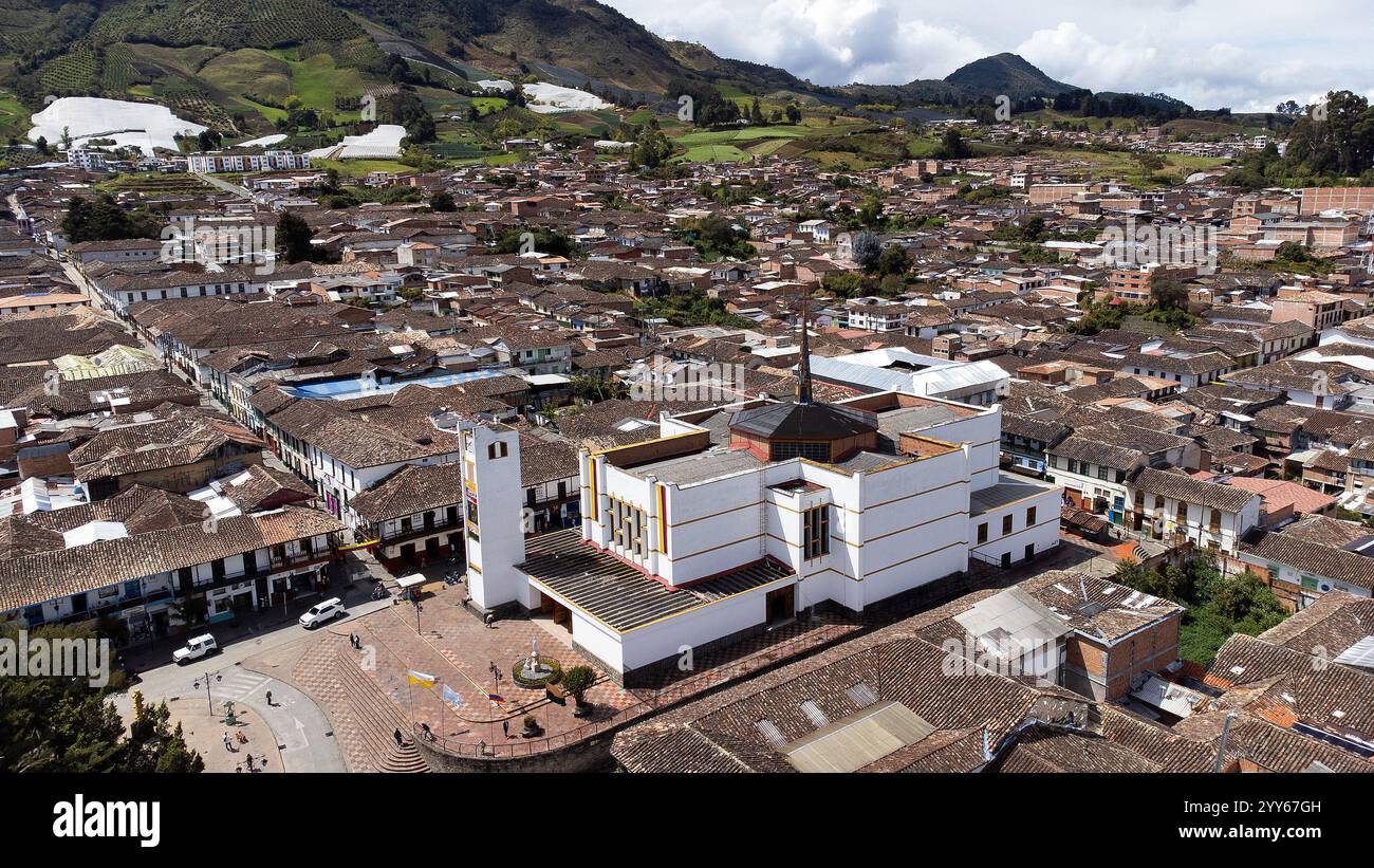 Sonson, Antioquia - Colombia. October 5, 2024. Cathedral of Our Lady of ...