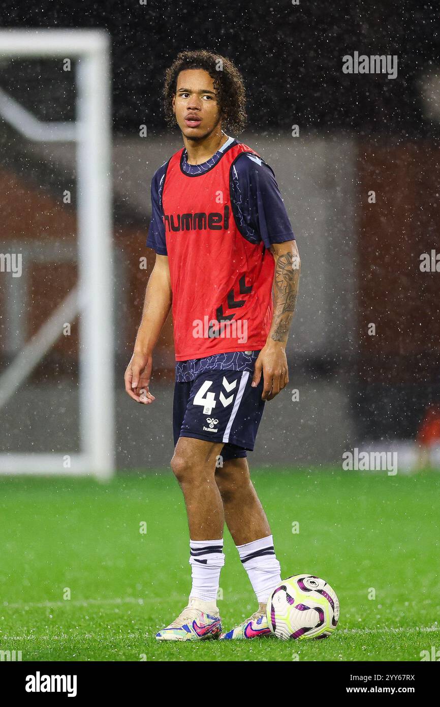 Coventry City’s Joseph McCallum before the FA Youth Cup third round ...