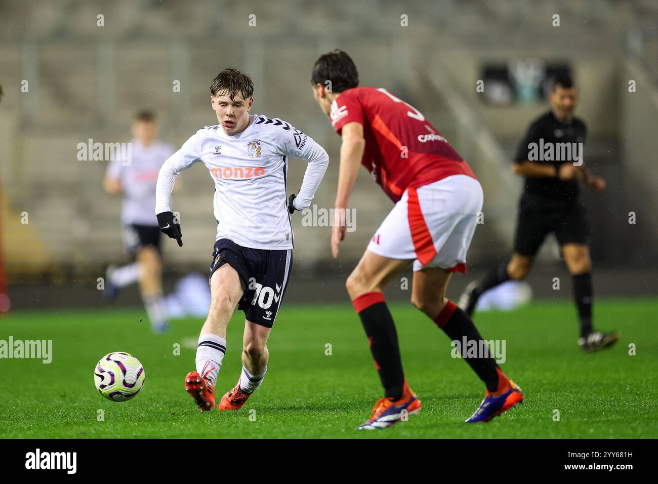Coventry City’s George Shepherd during the FA Youth Cup third round ...