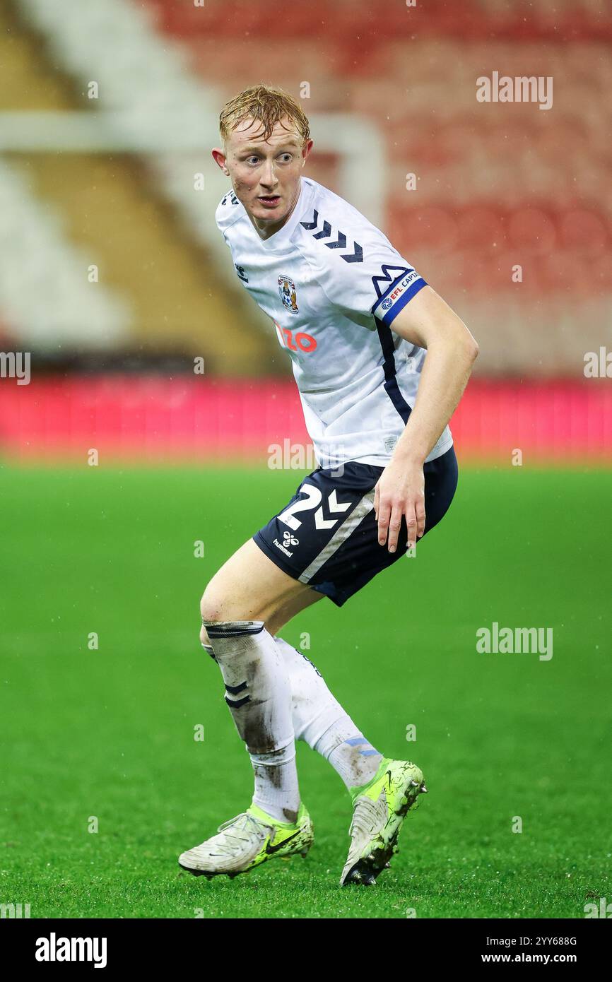 Coventry City’s David Mantle during the FA Youth Cup third round match ...
