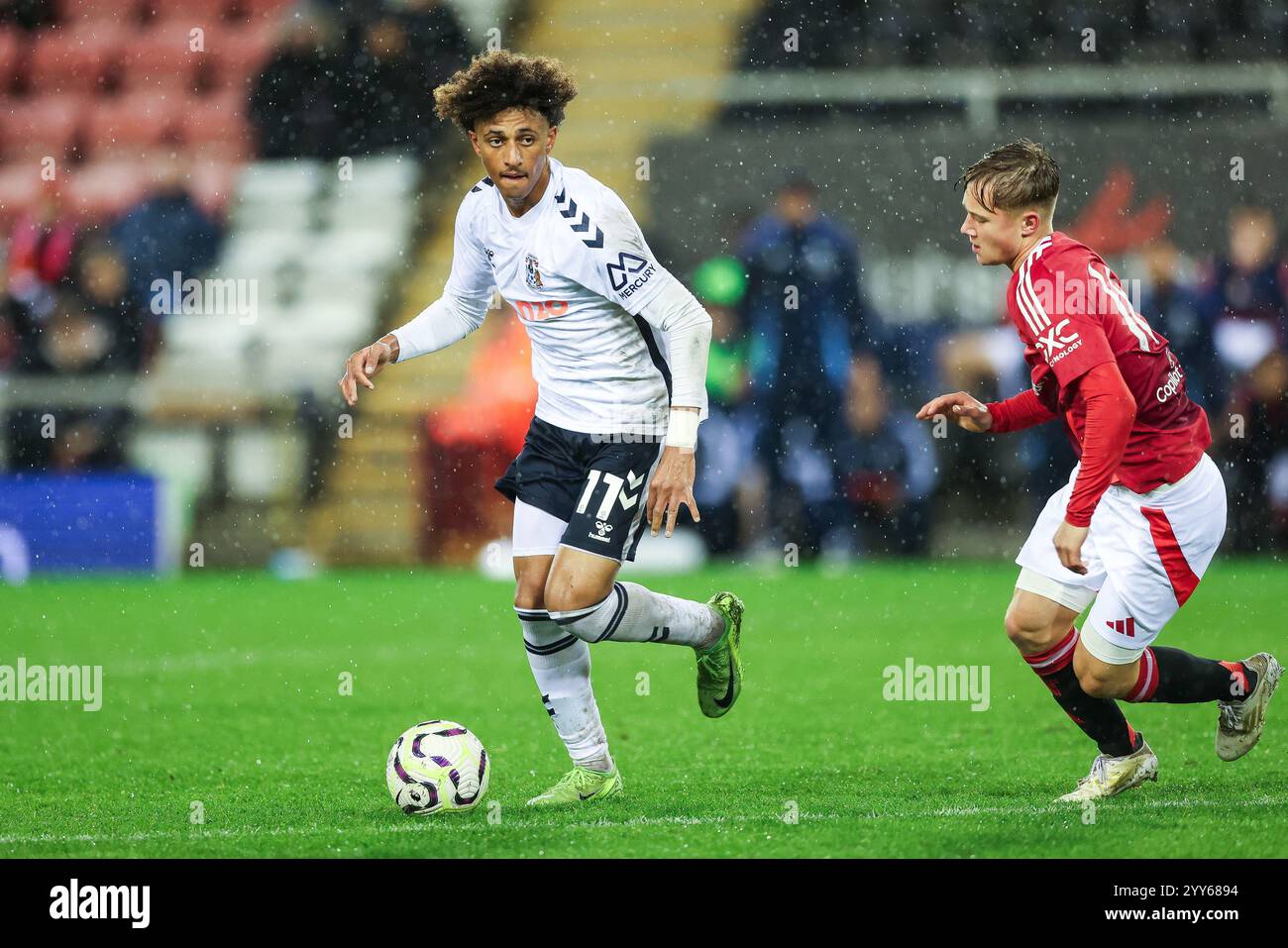 Coventry City’s Conrad Ambursley during the FA Youth Cup third round ...