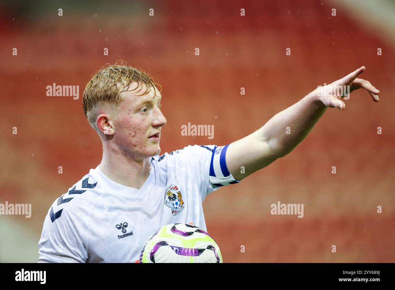 Coventry City’s David Mantle during the FA Youth Cup third round match ...