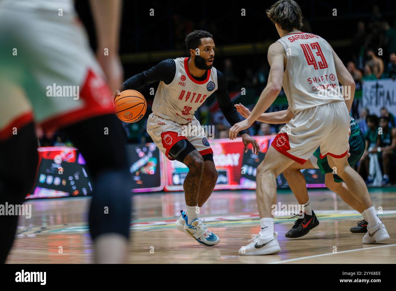 Wroclaw, Poland, December 18th, 2024. Basketball Champions League game ...