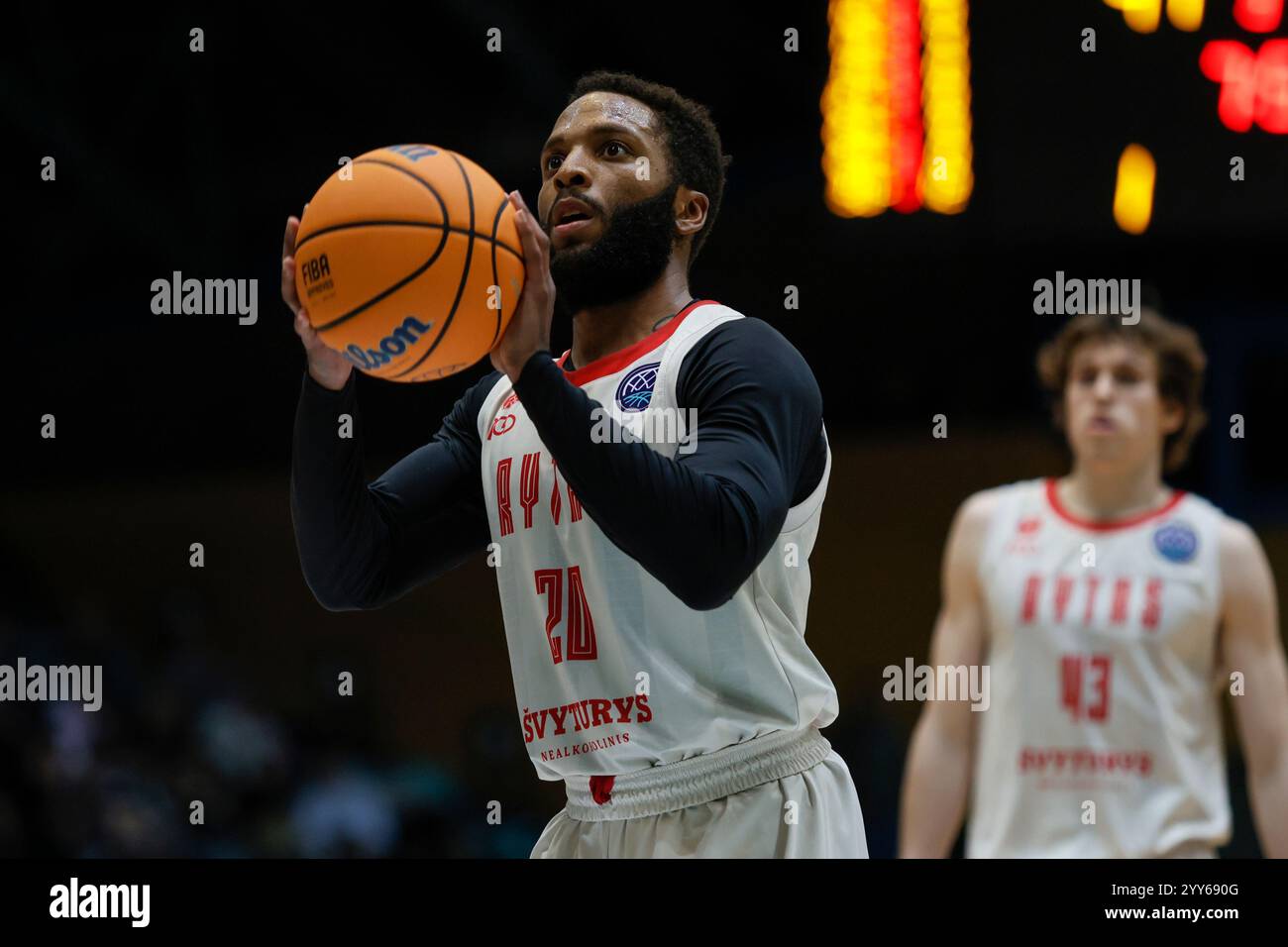 Wroclaw, Poland, December 18th, 2024. Basketball Champions League game ...