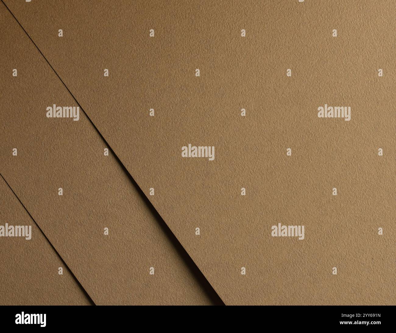 Golden brown paper texture with a matte, grainy surface in chamois ...