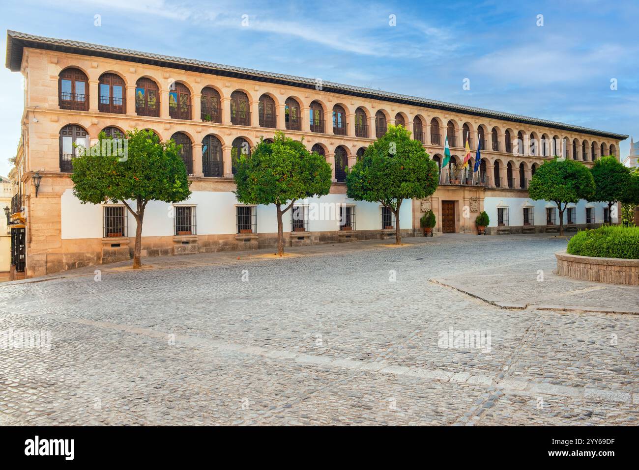 Ronda spain facade palace hi-res stock photography and images - Alamy