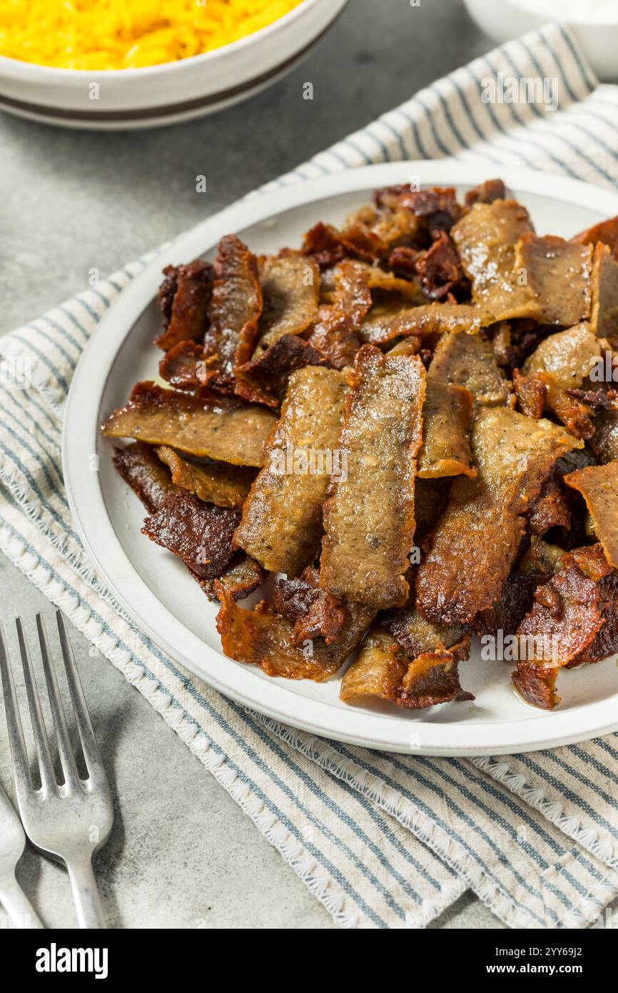 Roasted Greek Grilled Gyro Meat Shaved to Eat Stock Photo - Alamy