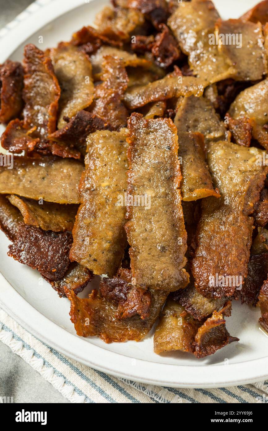 Roasted Greek Grilled Gyro Meat Shaved to Eat Stock Photo - Alamy