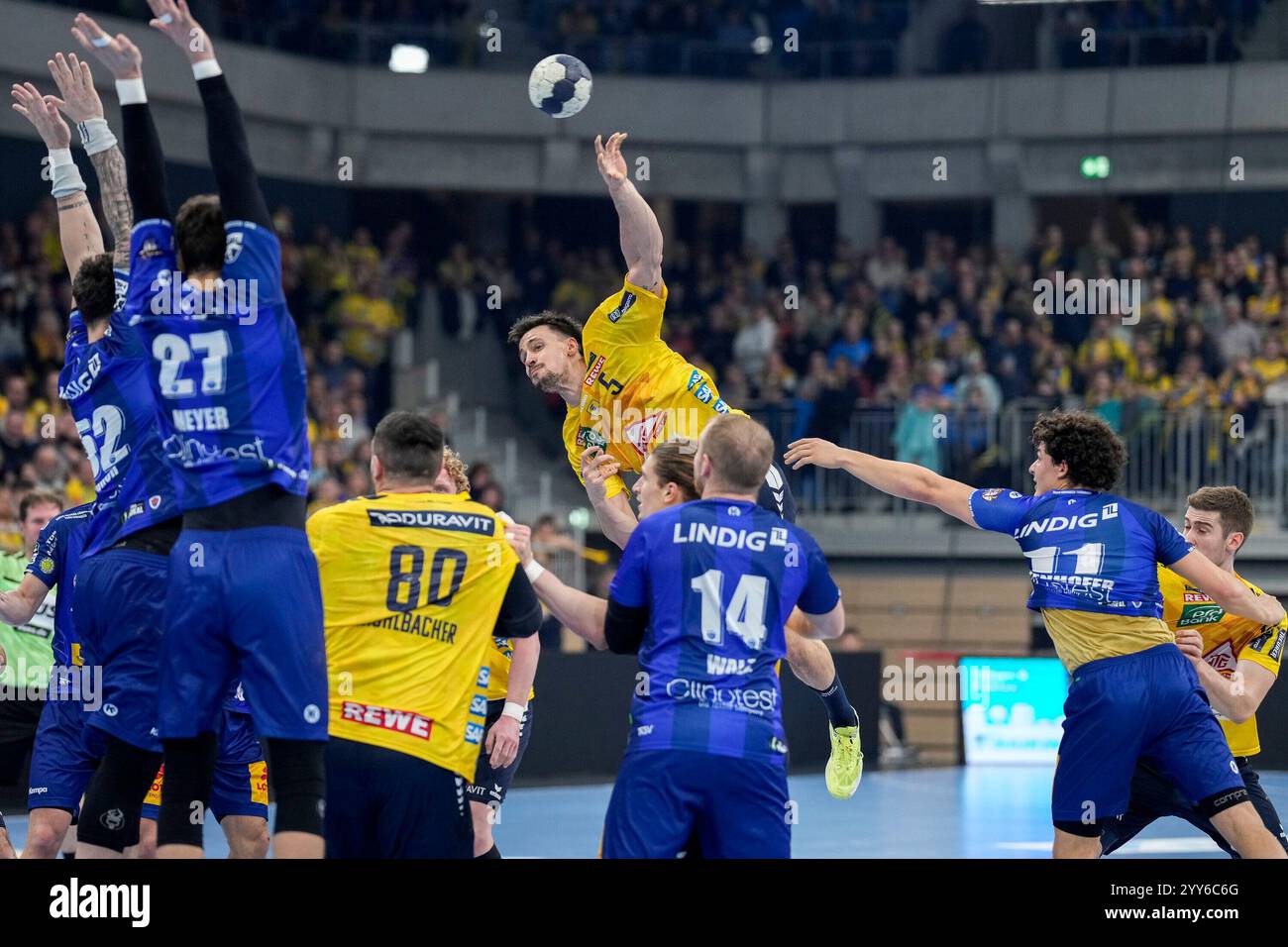 Heidelberg, Deutschland. 19th Dec, 2024. Ivan Martinovic (RNL, 5), beim ...