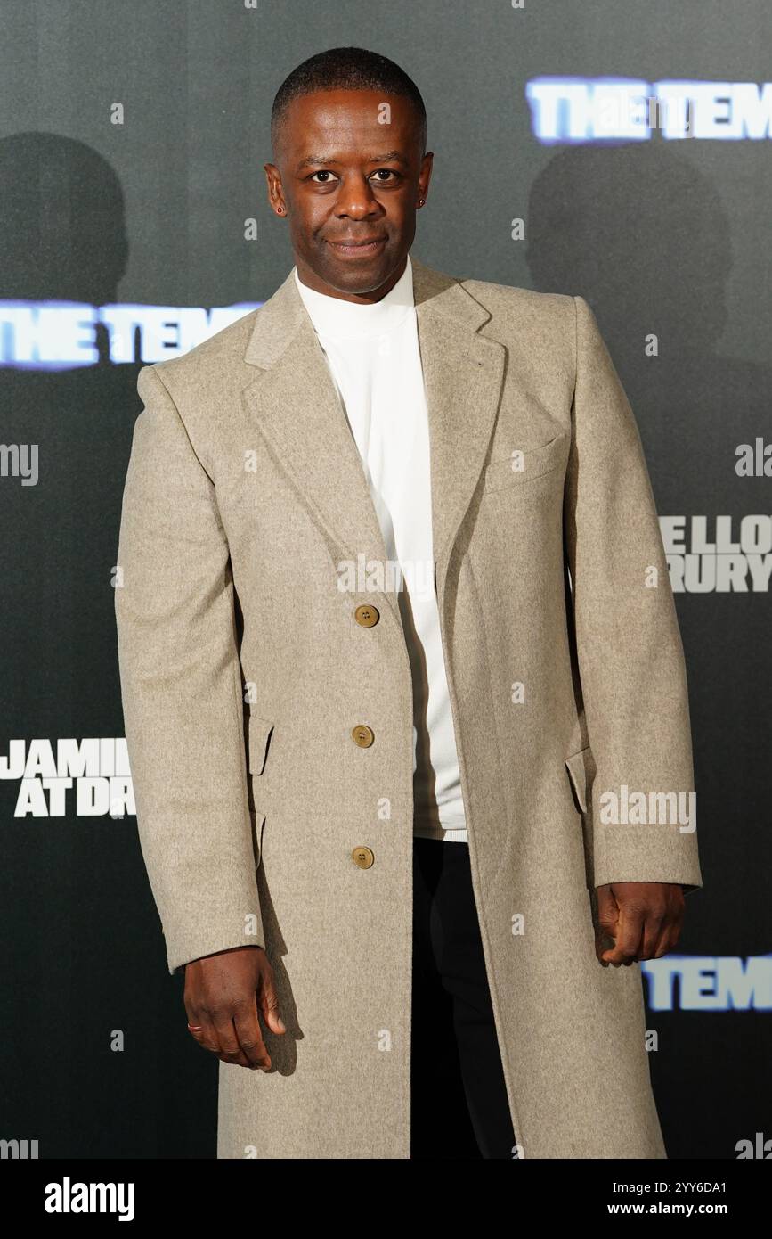 Adrian Lester attends the opening night of Shakespeare's The Tempest ...
