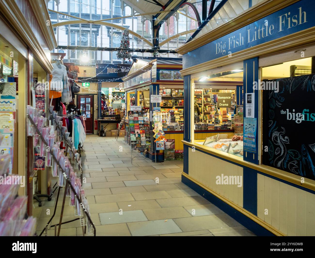 Stockport Indoor Market features beautifully restored stalls offering ...