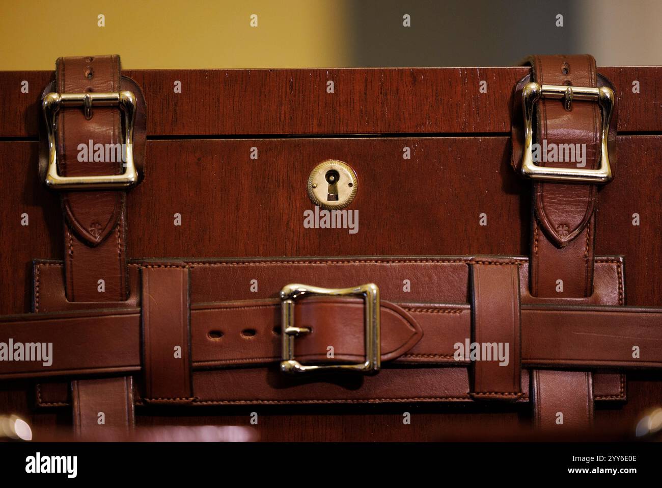 Washington, United States. 19th Dec, 2024. The mahogany boxes that will ...