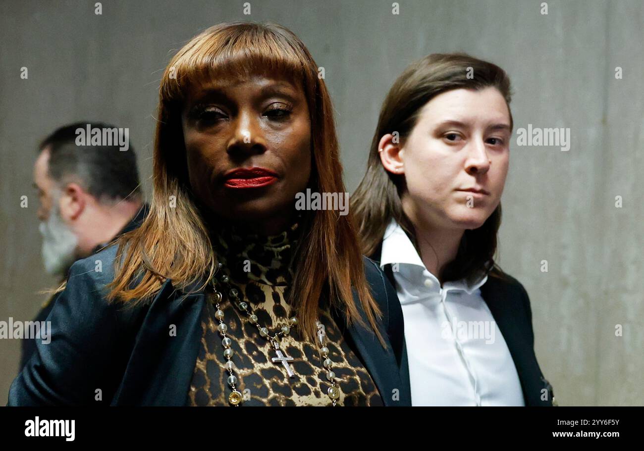 New York, United States. 19th Dec, 2024. Ingrid Lewis-Martin, a former ...