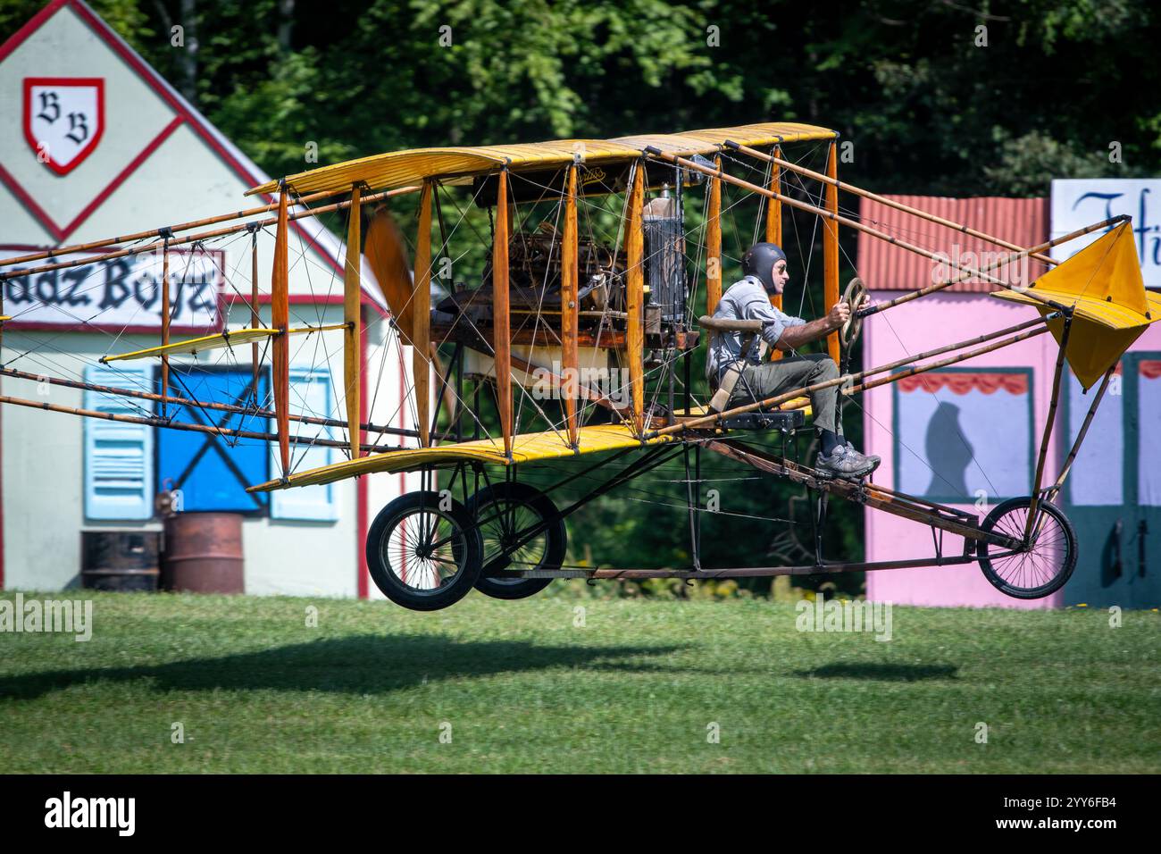 Curtiss Pusher Model D Old Rhinebeck Aerodrome New York Stock Photo - Alamy