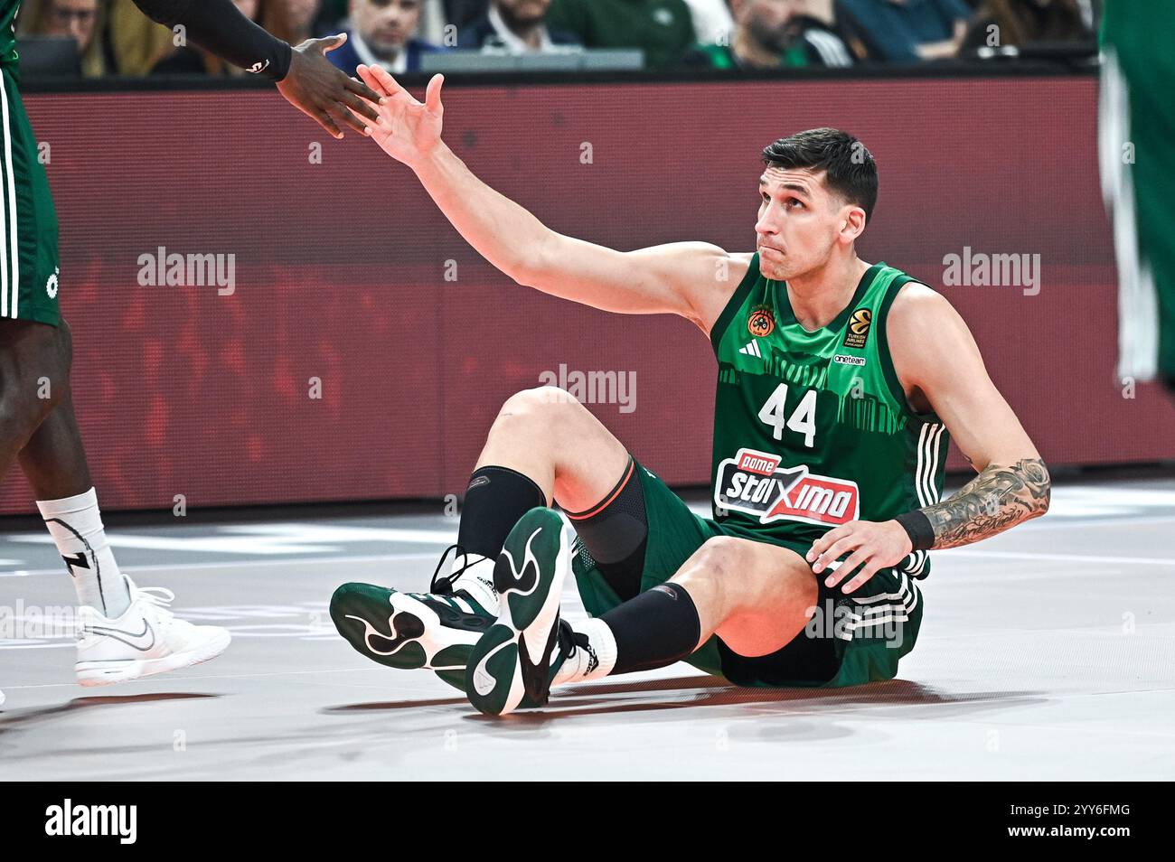 Athens, Greece. 19th Dec, 2024. 44 Konstantinos Mitoglou of ...