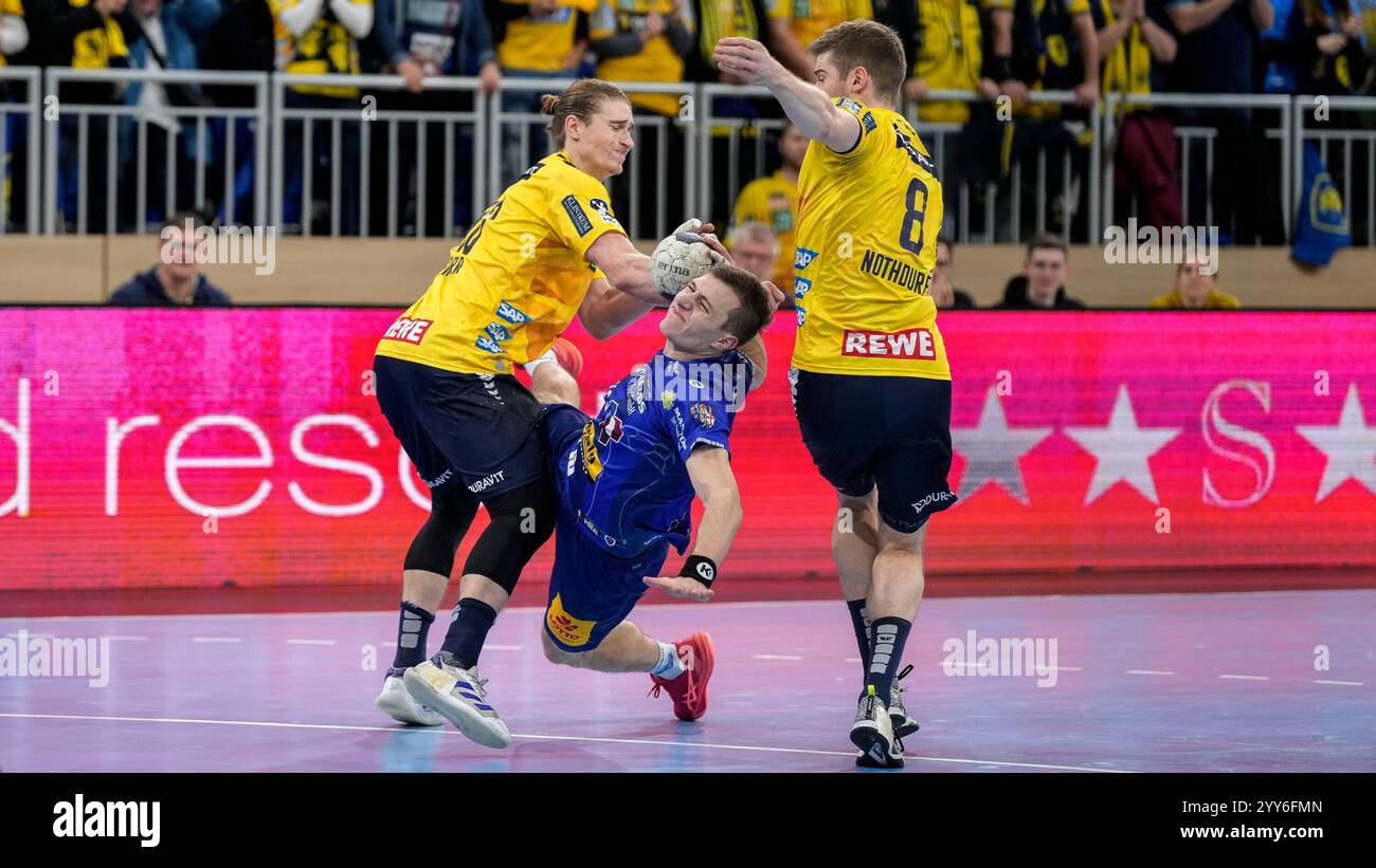 v.li.: Juri Knorr (RNL, 10), Simone Mengon (ThSV, 15), Tim Nothdurft ...