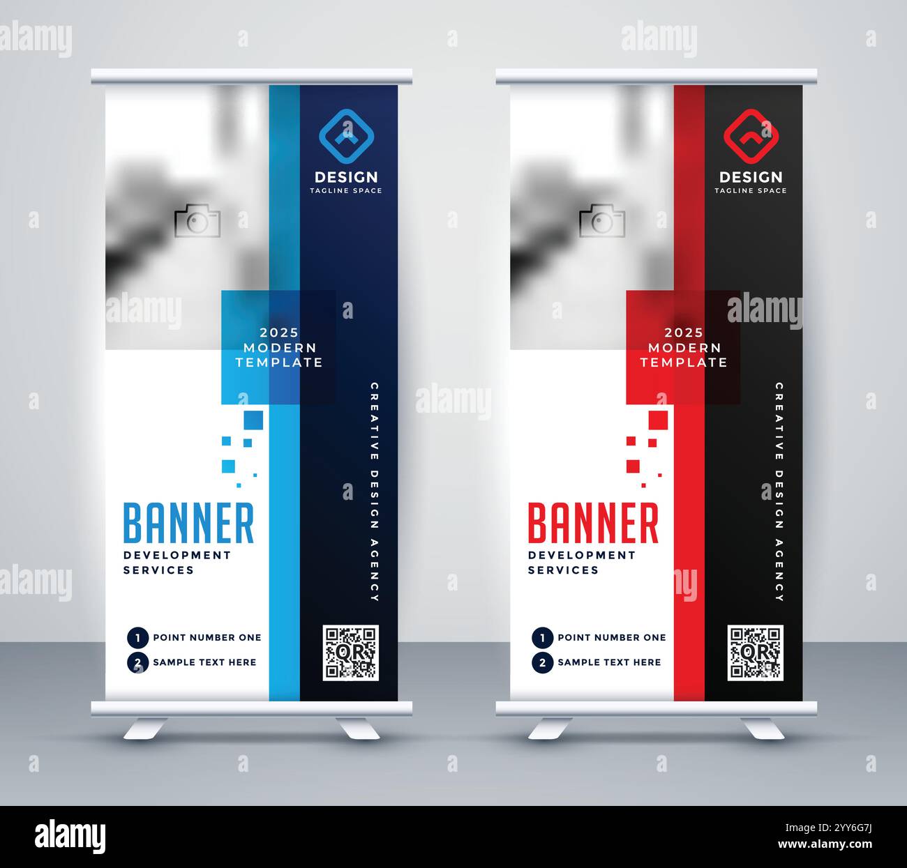 Standee banner hi-res stock photography and images - Alamy