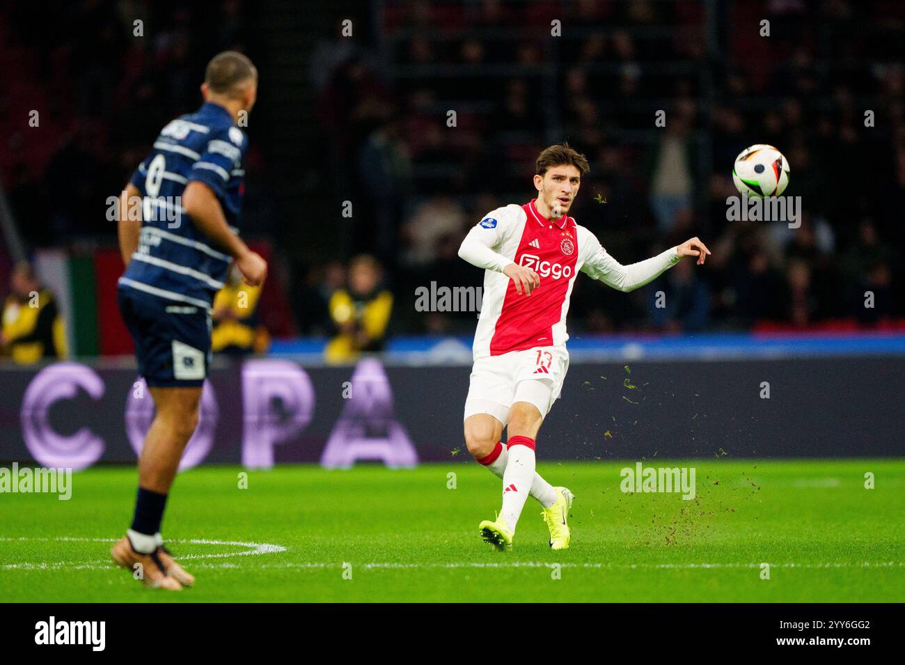 Amsterdam, Netherlands. 19th Dec, 2024. AMSTERDAM, 19-12-2024, Johan Cruijff ArenA, season 2024/ ...