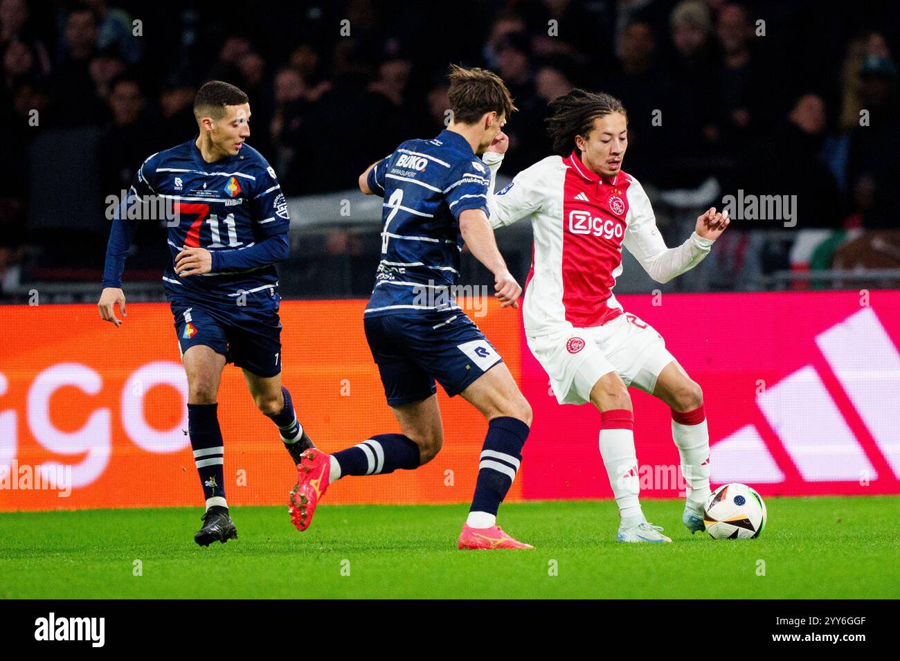 Amsterdam, Netherlands. 19th Dec, 2024. AMSTERDAM, 19-12-2024, Johan Cruijff ArenA, season 2024/ ...