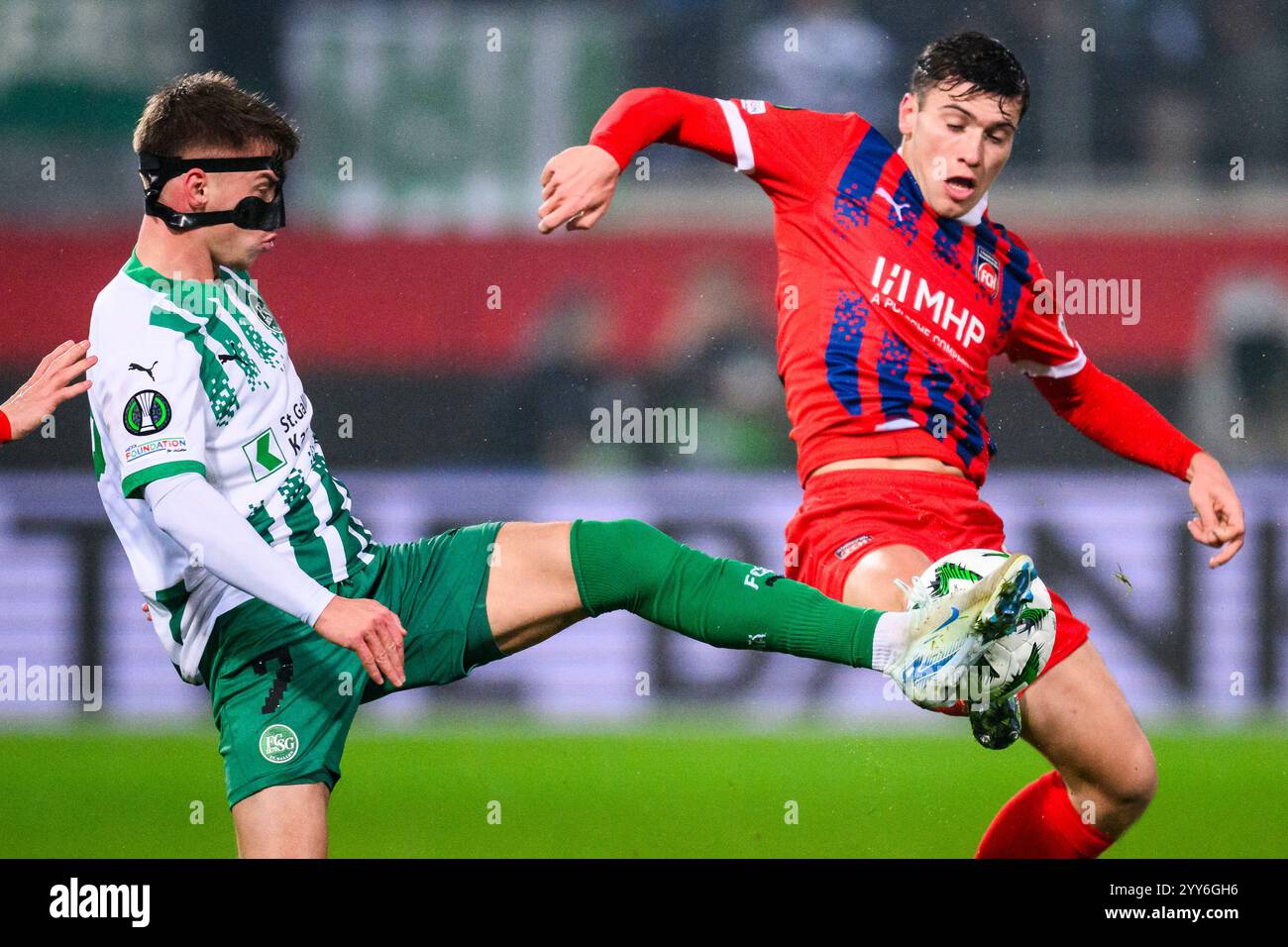 19 December 2024, Baden-Württemberg, Heidenheim: Soccer: UEFA Europa ...