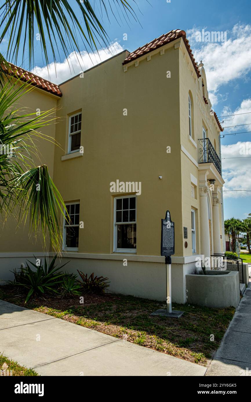Golden Gate Historic Building, Old Dixie Highway, Stuart, Florida Stock ...