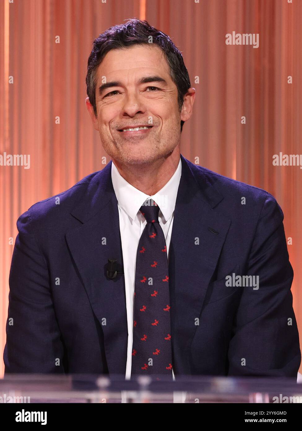 Rome, Italy. 19th Dec, 2024. Rome, Rai studios ex Teulada, TV show ...