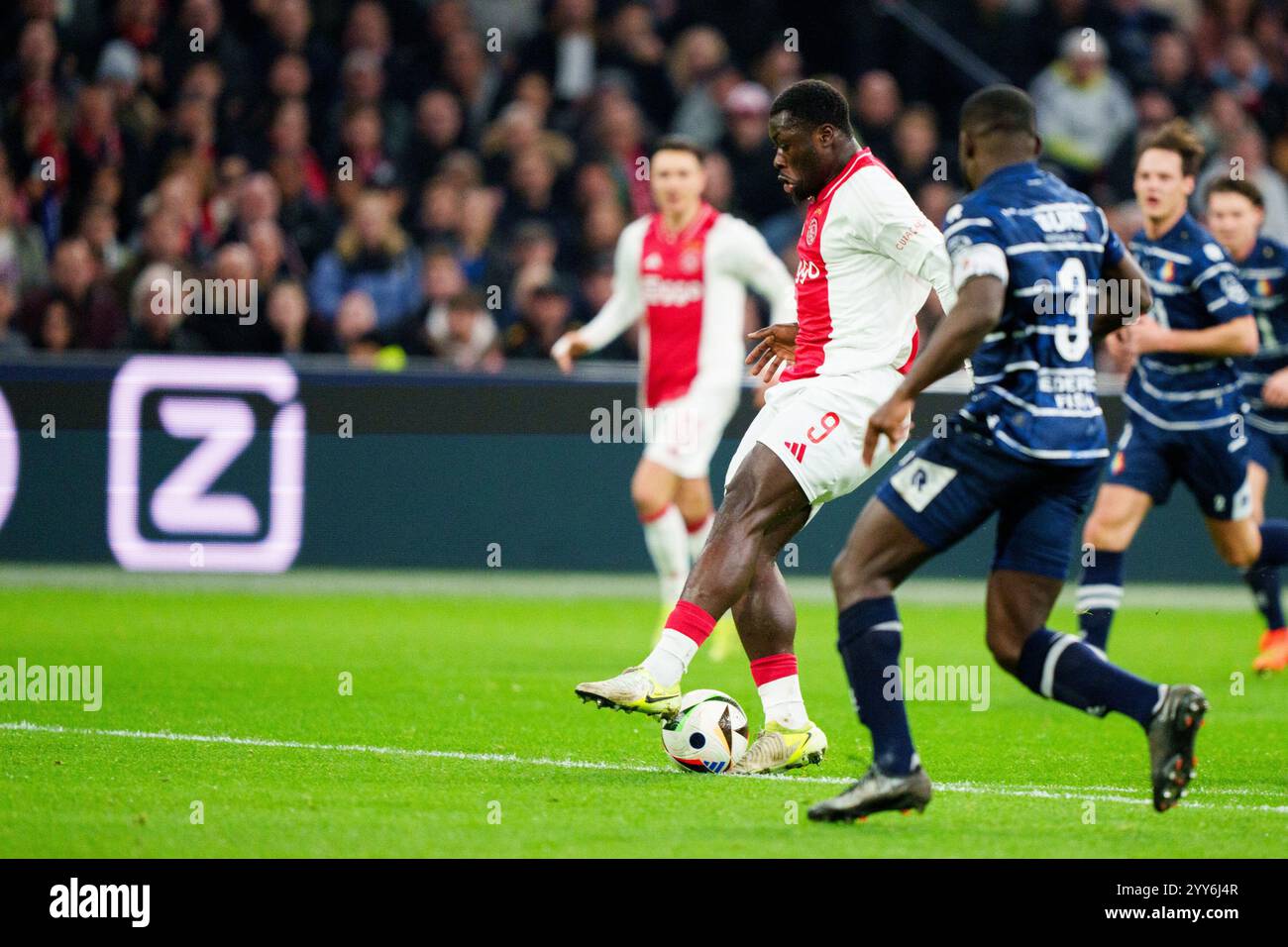 Amsterdam, Netherlands. 19th Dec, 2024. AMSTERDAM, 19-12-2024, Johan Cruijff ArenA, season 2024/ ...