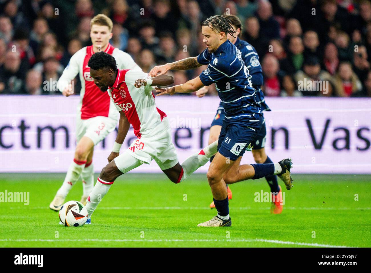 Amsterdam, Netherlands. 19th Dec, 2024. AMSTERDAM, 19-12-2024, Johan Cruijff ArenA, season 2024/ ...