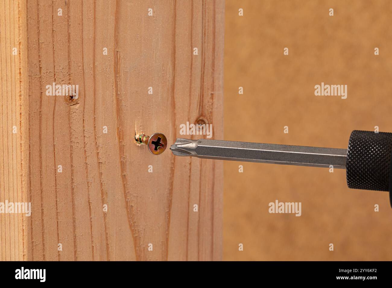 Broken phillips screwdriver bit in impact driver. Construction, home ...