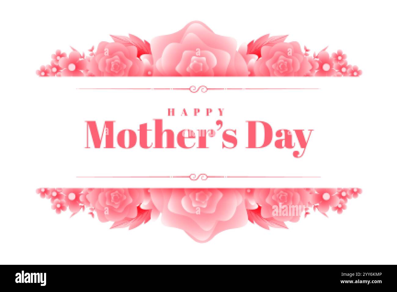 Mum flowers baby Stock Vector Images - Alamy
