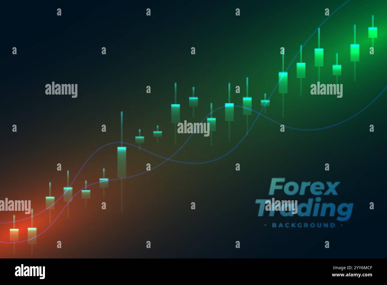 forex trading stock market candle stick chart Stock Vector Image & Art ...