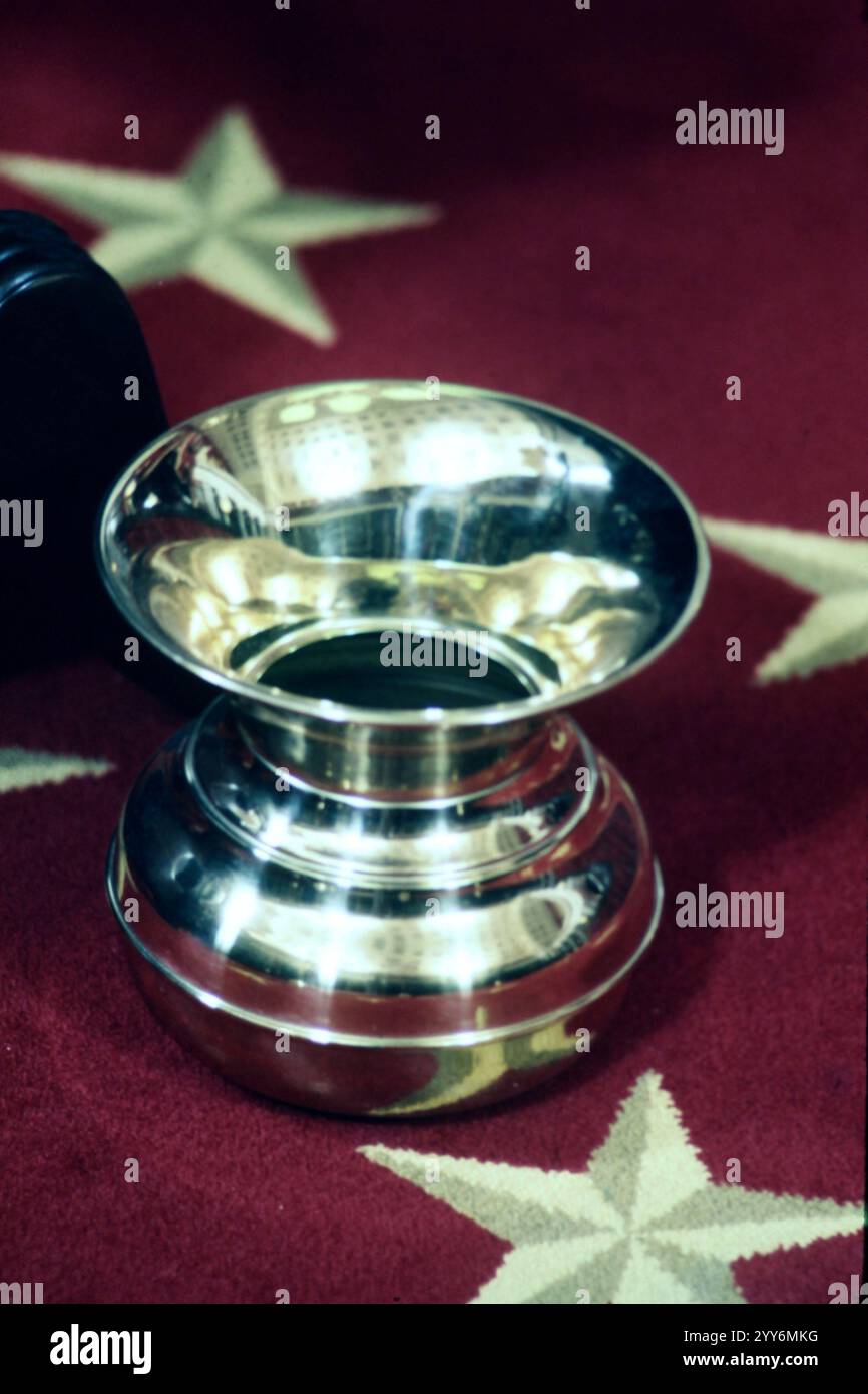 A Spittoon in the US Capitol Photograph by Dennis Brack bb933 Stock ...