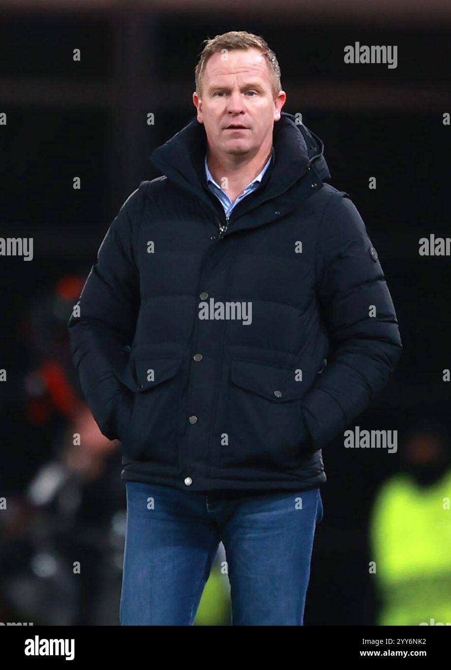 Gent manager Wouter Vrancken during the UEFA Europa Conference League ...
