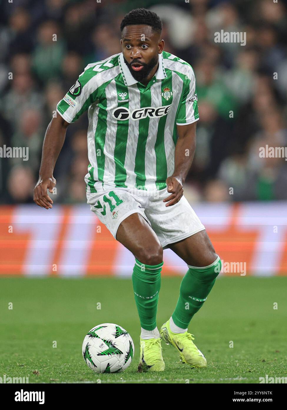 Sevilla, Spain. 19th Dec, 2024. Cedric Bakambu of Real Betis during the ...