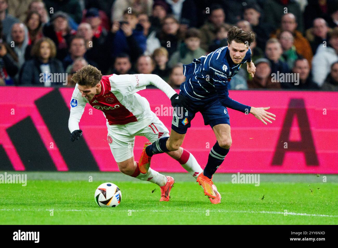Amsterdam, Netherlands. 19th Dec, 2024. AMSTERDAM, 19-12-2024, Johan Cruijff ArenA, season 2024/ ...