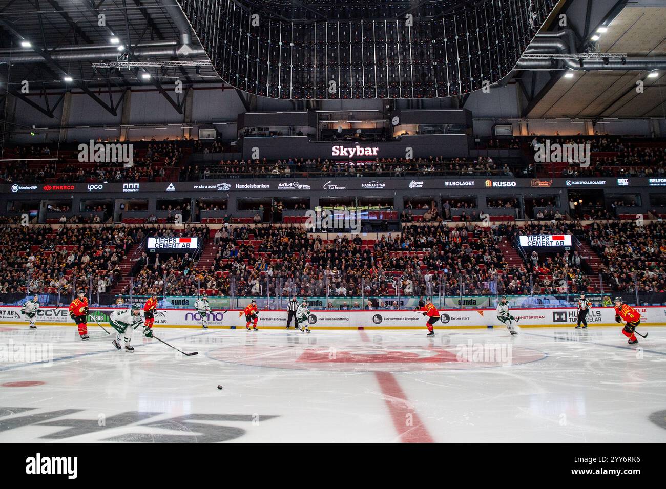241219 Färjestads Magnus Nygren under ishockeymatchen i SHL mellan Brynäs och Färjestad den 19 ...