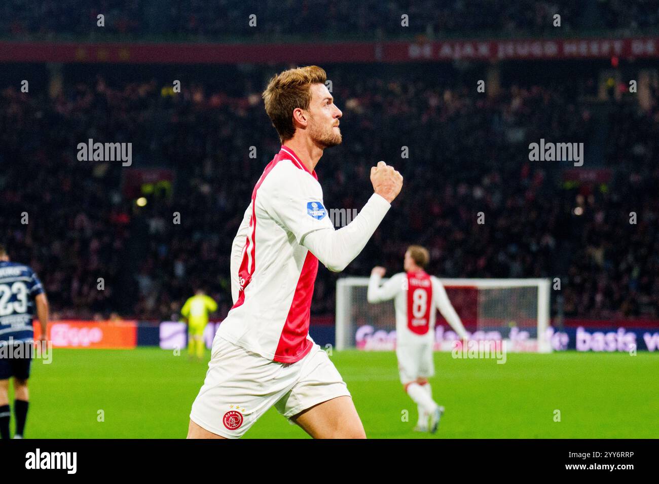 Amsterdam, Netherlands. 19th Dec, 2024. AMSTERDAM, 19-12-2024, Johan Cruijff ArenA, season 2024/ ...