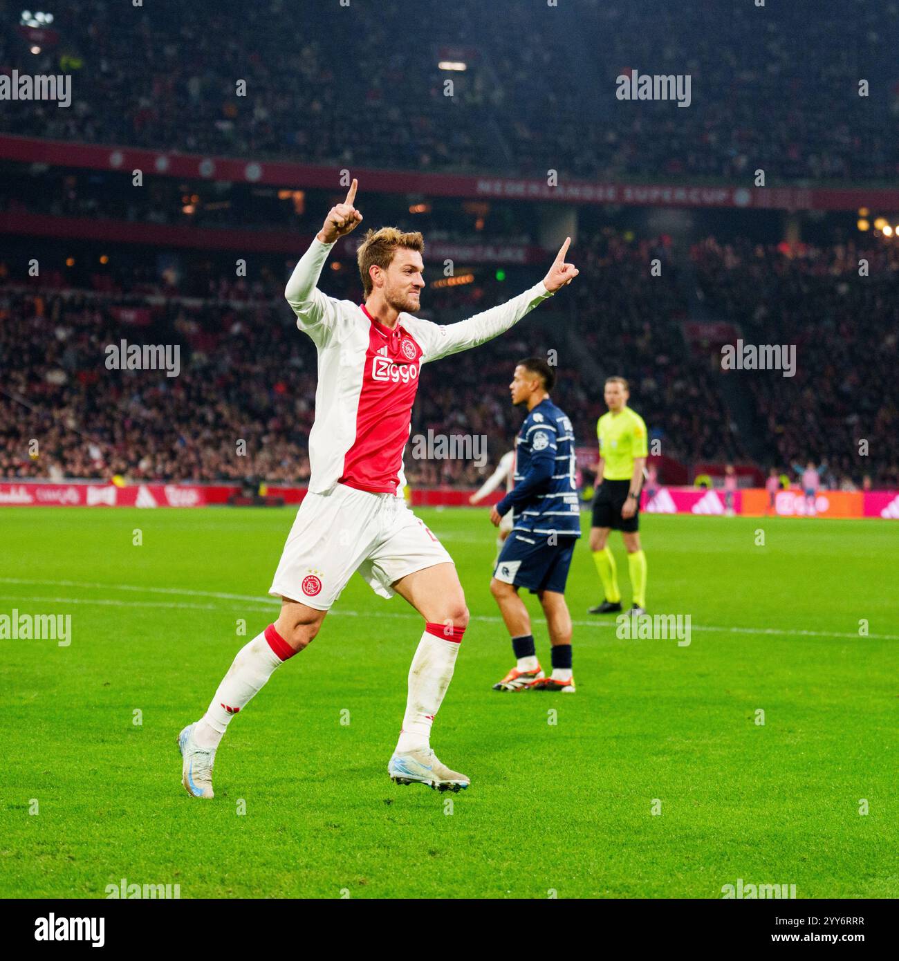 Amsterdam, Netherlands. 19th Dec, 2024. AMSTERDAM, 19-12-2024, Johan Cruijff ArenA, season 2024/ ...