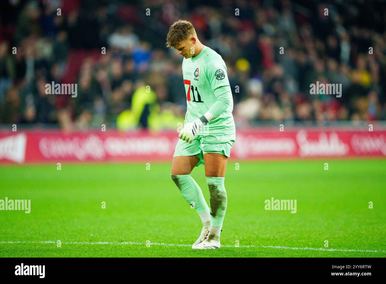 Amsterdam, Netherlands. 19th Dec, 2024. AMSTERDAM, 19-12-2024, Johan Cruijff ArenA, season 2024/ ...