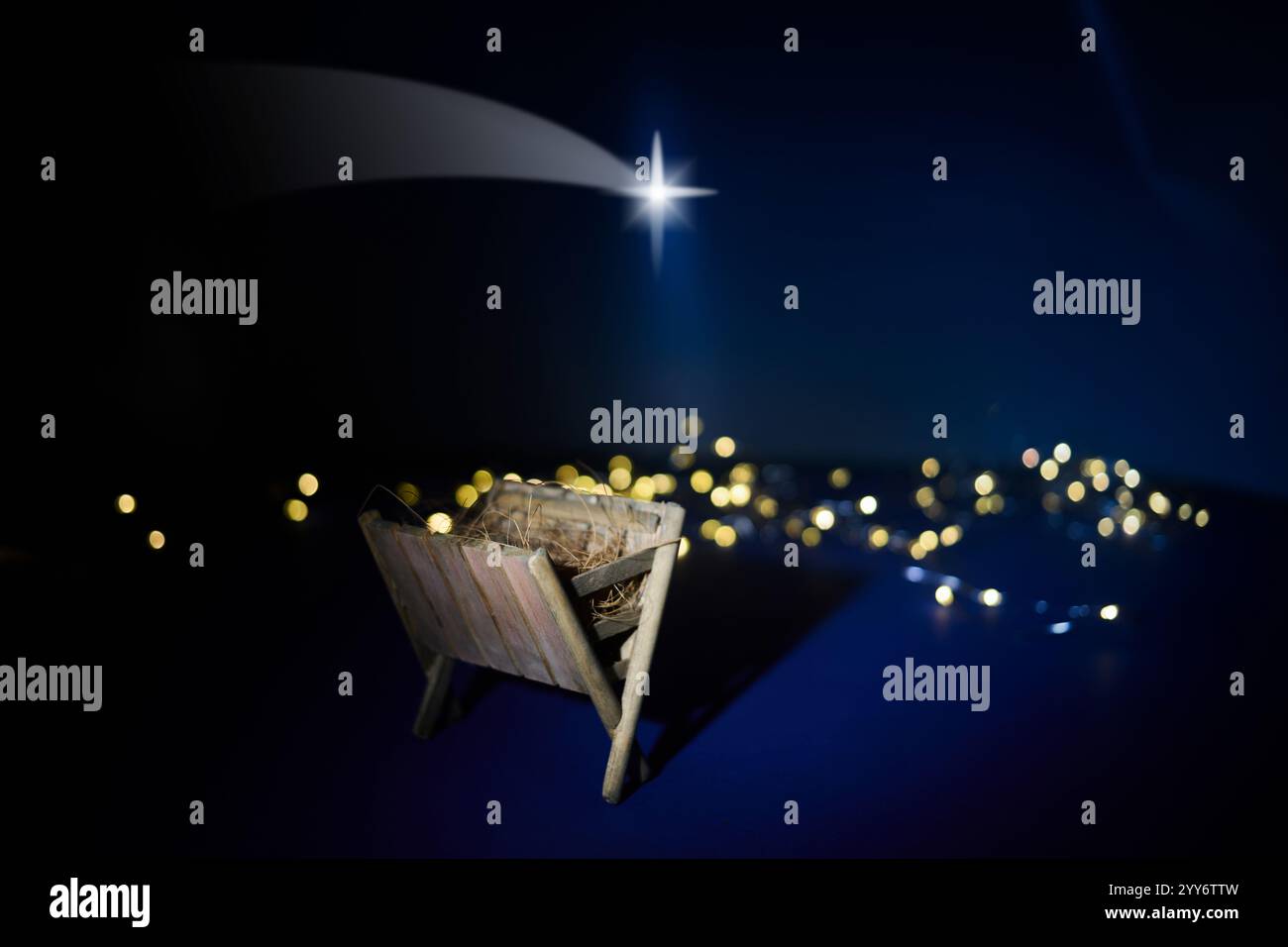 Minimalist christmas manger scene hi-res stock photography and images ...