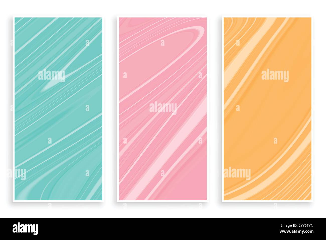 pastel color marble texture banners set Stock Vector Image & Art - Alamy