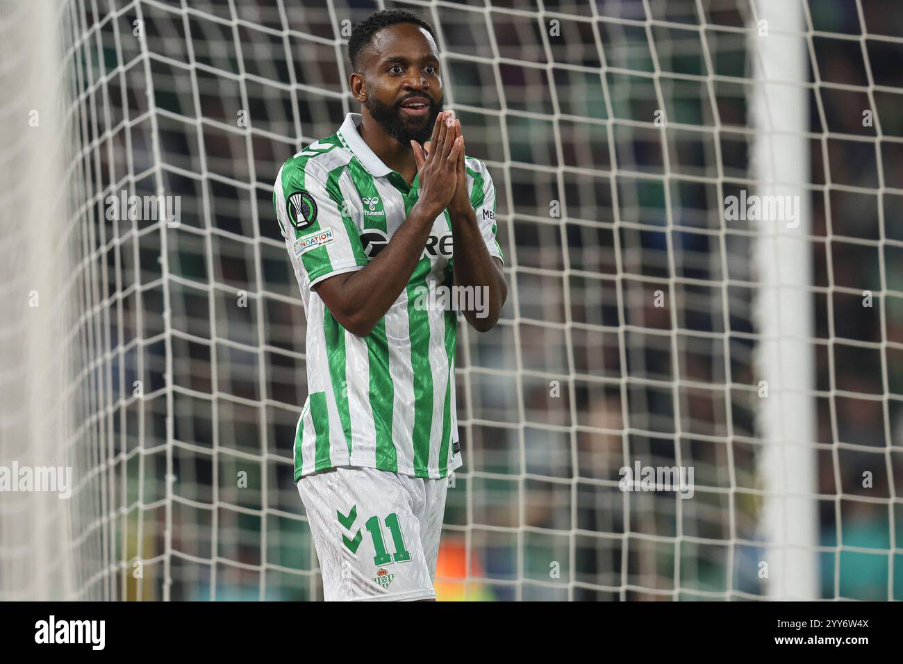 Sevilla, Spain. 19th Dec, 2024. Cedric Bakambu of Real Betis during the ...