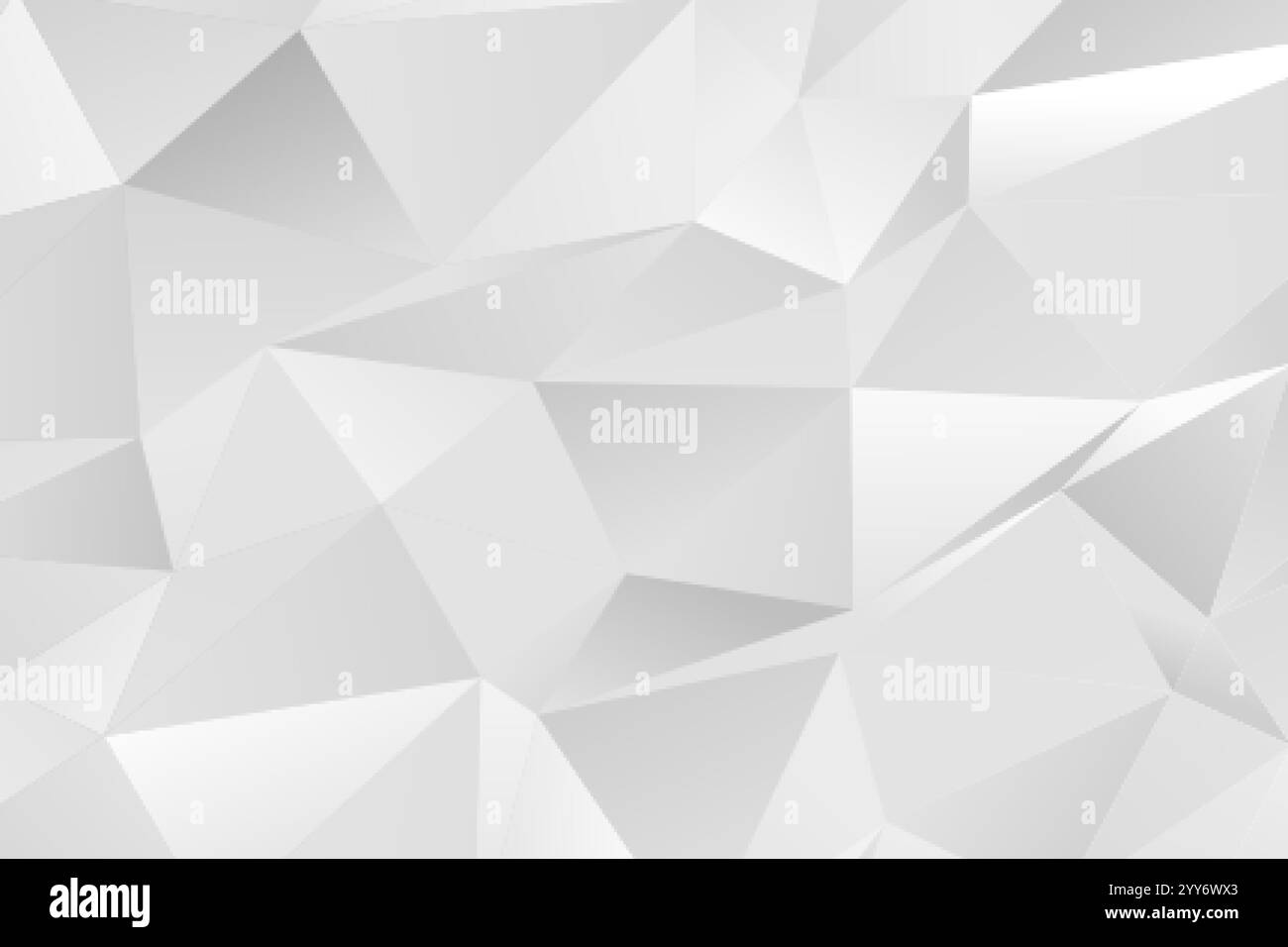 low poly white triangles background Stock Vector Image & Art - Alamy